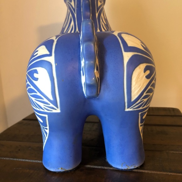 Pablo Zabal | Accents | Large 2 Tall Pablo Zabal Signed Blue Zoo ...